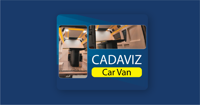 Cadaviz Car Van | Virtual Dissection Table on Move